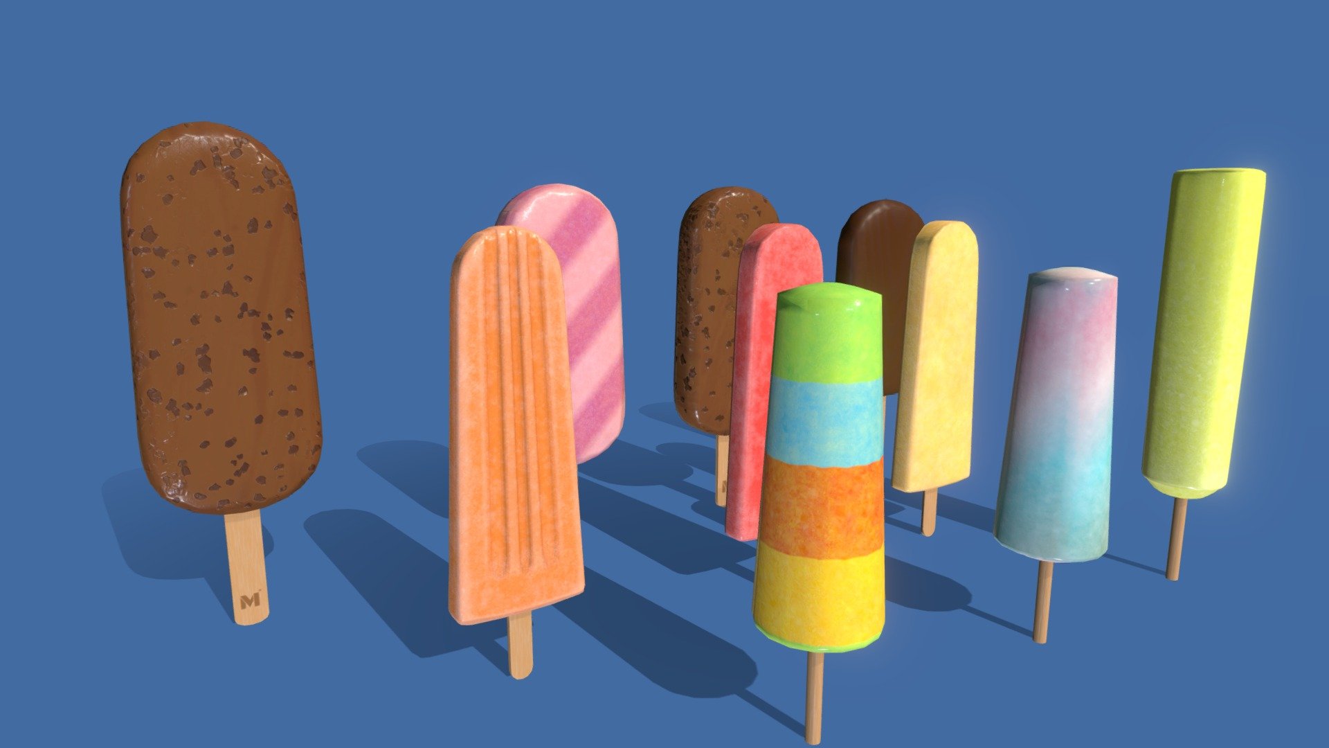 Ice Cream Collection - Buy Royalty Free 3D model by Magicalorbs ...