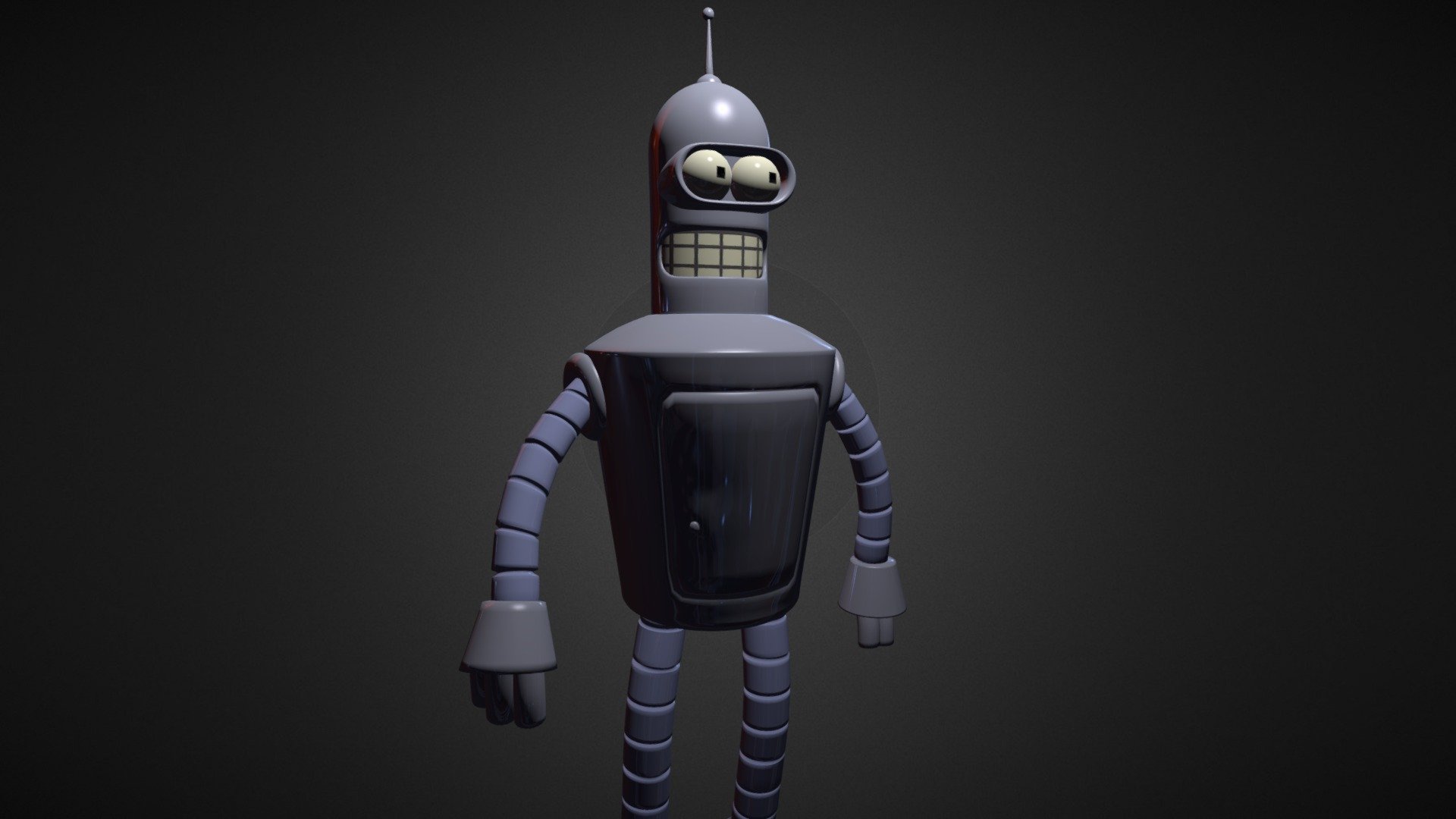 Bender - 3D model by Beatriz Frankenstein (@beatrizfrankenstein ...