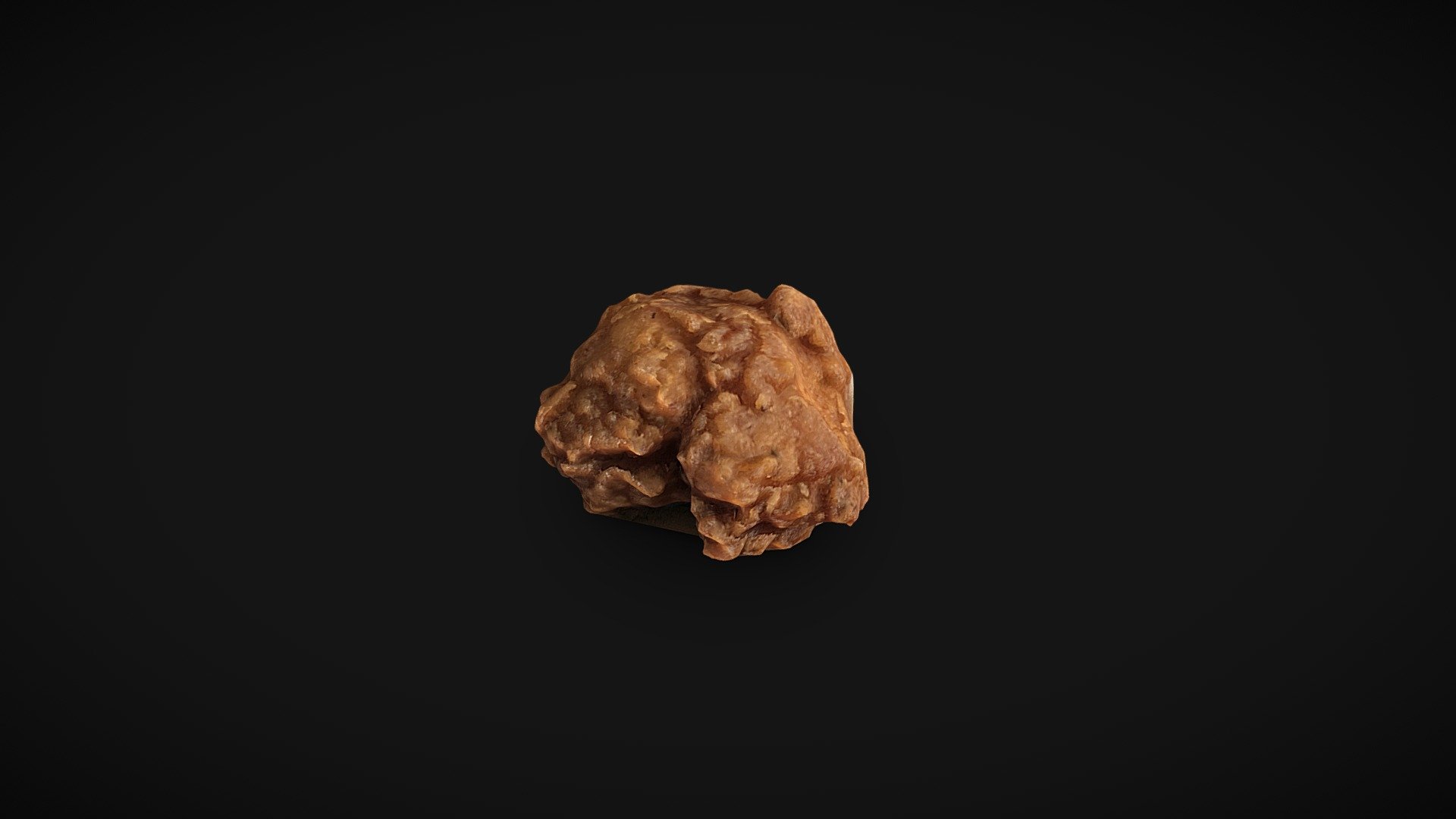 Chicken nugget - 3D model by Guillermo Sainz (@guillermosainz) [4b59213 ...