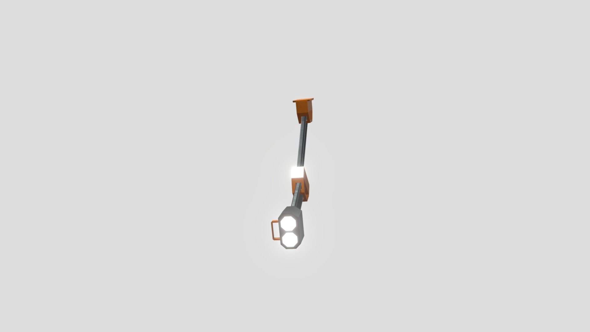 Hanging Light Low poly - 3D model by BenCroft [4b593af] - Sketchfab
