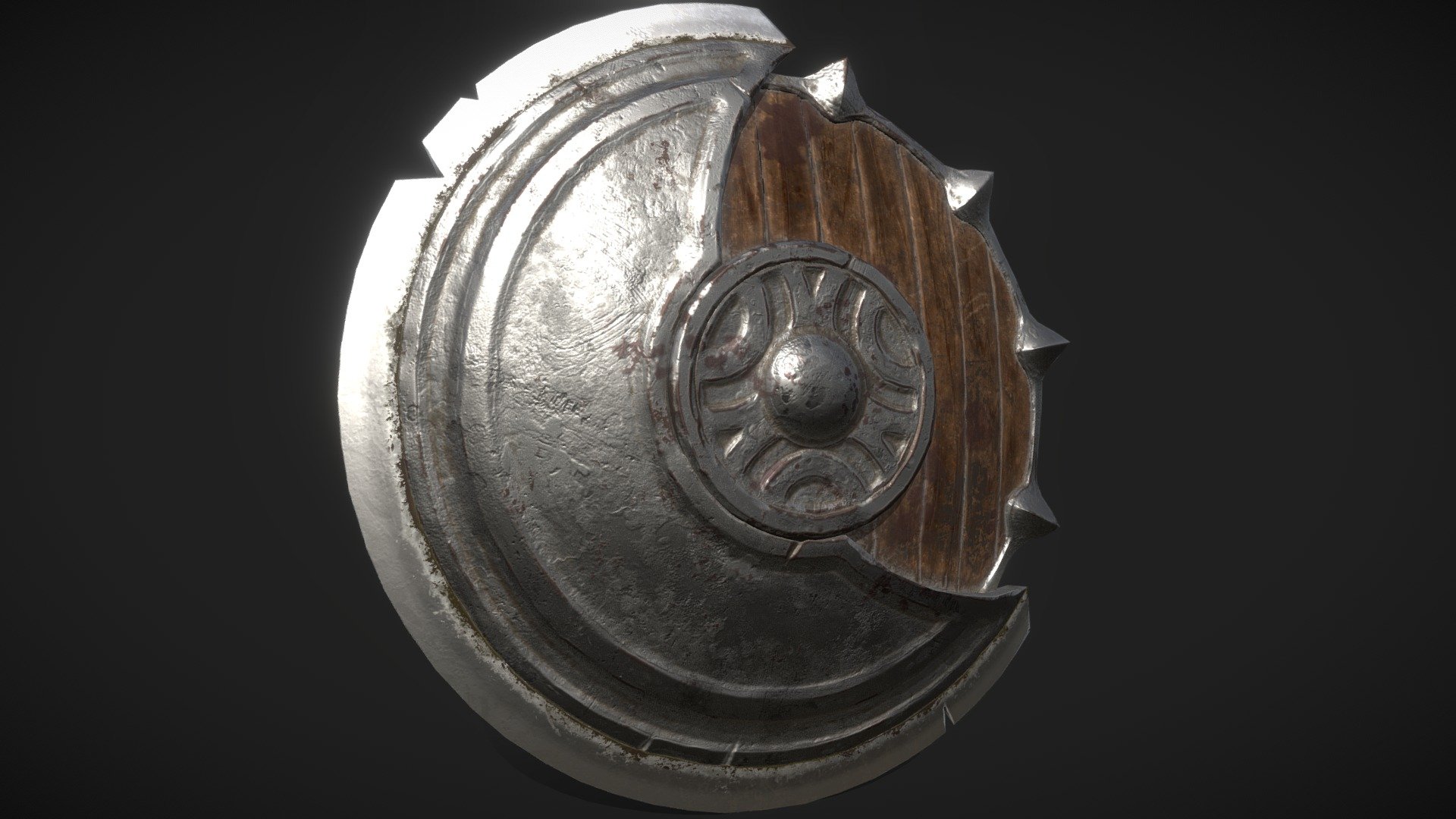 Shield - 3D model by fandiw [4b59449] - Sketchfab