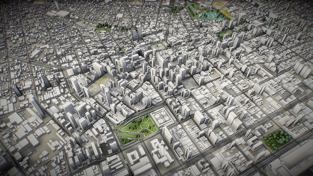 city - A 3D model collection by hudemon - Sketchfab