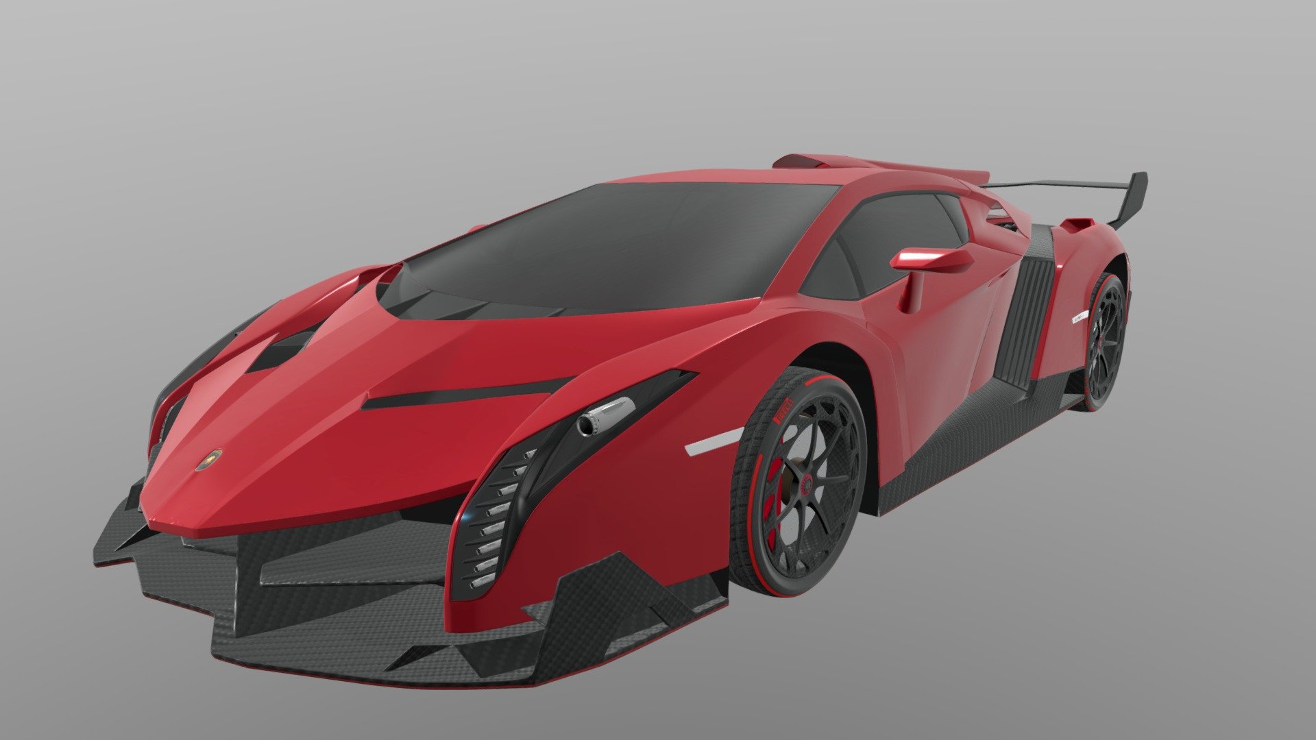 Sportscar Lamborghini Veneno - 3D model by JD02 [4b5d681] - Sketchfab