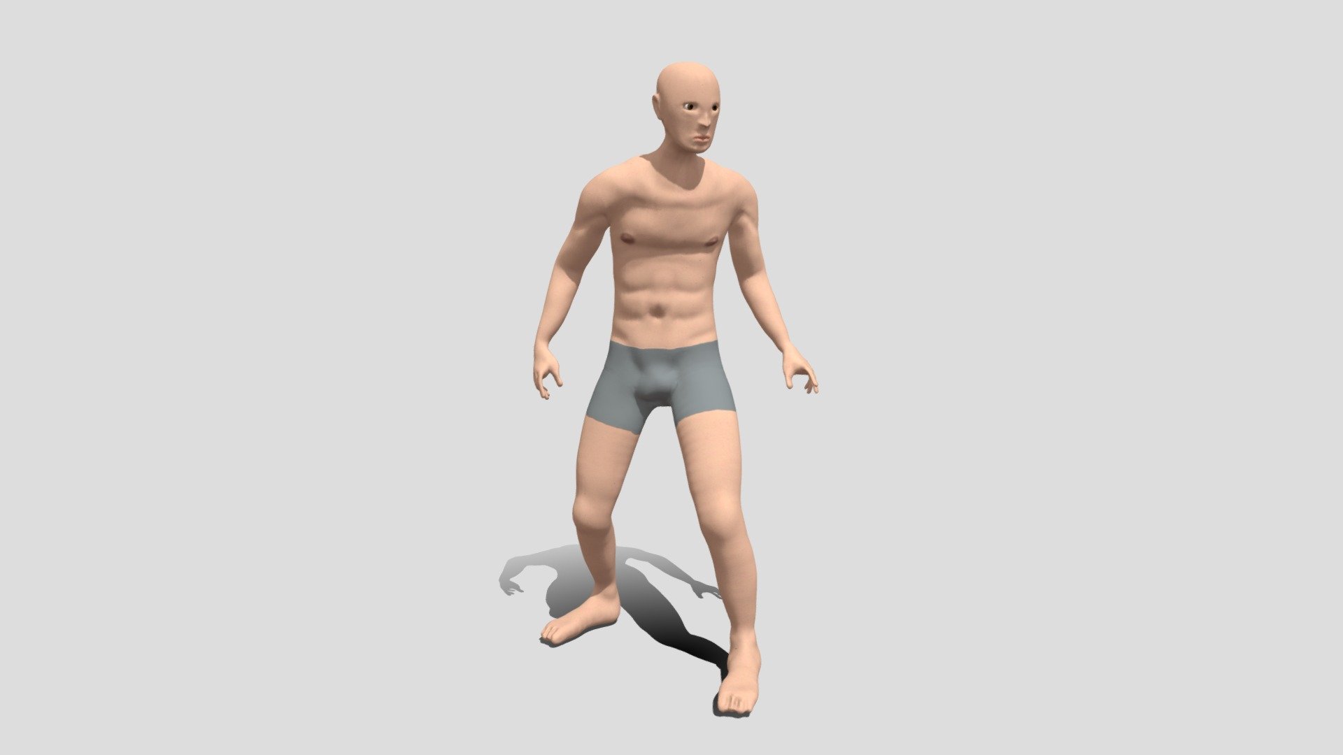 Realistic Human (Idle) - 3D model by Mason Kresge (@masonkresge ...