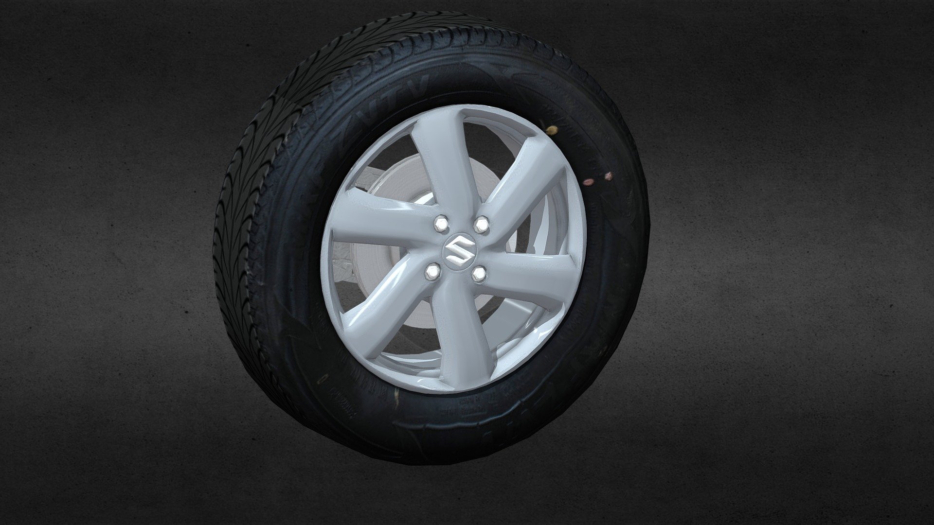 Game Ready alloy wheel model - Download Free 3D model by shubhankar ...
