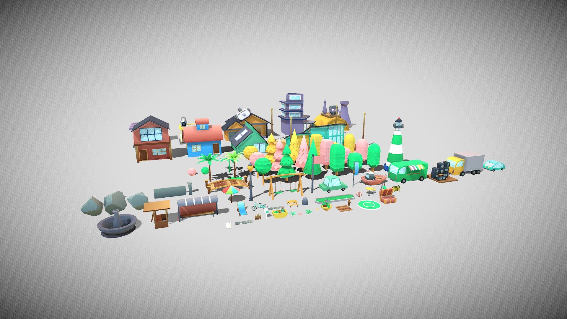 Lowpoly Game Asset - Download Free 3D model by Putra Bangun (@ptrbngn ...