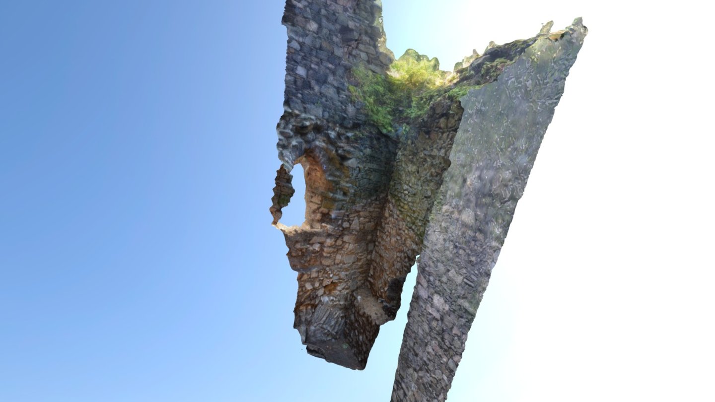 Rýzmburk castle fortification - sounding DETAIL - 3D model by Jan ...