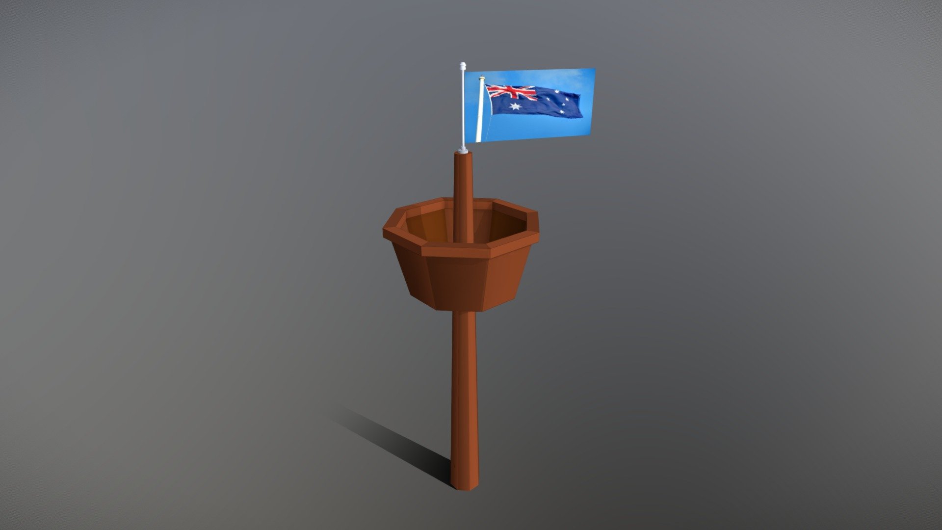 Flag Pole - 3D model by Ryan Jeston (@RyanJeston) [4b606e5] - Sketchfab