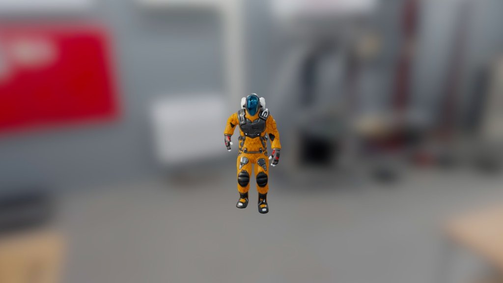 Space Suit Prototype Model - 3D model by Faydenko [4b61a5f] - Sketchfab