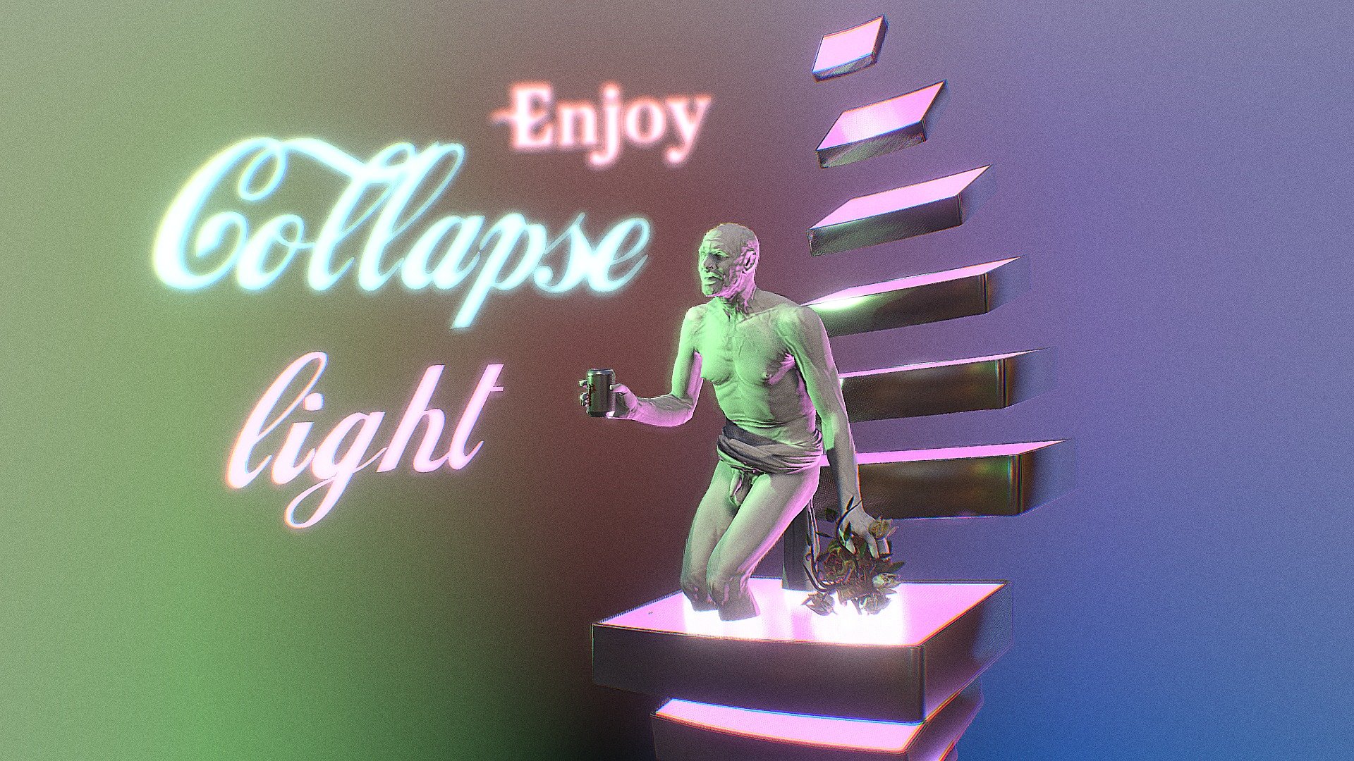 Collapse Light - Download Free 3D model by Manoel [4b63541] - Sketchfab