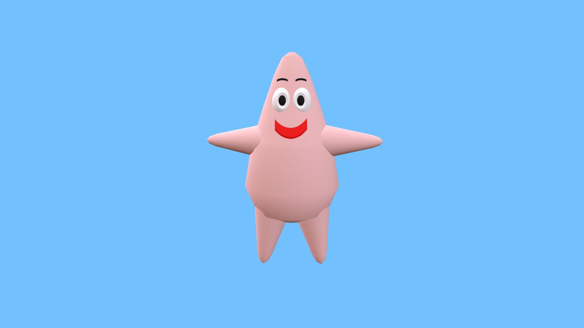 Patrick Star - 3D model by ianmtrent [4b6636a] - Sketchfab