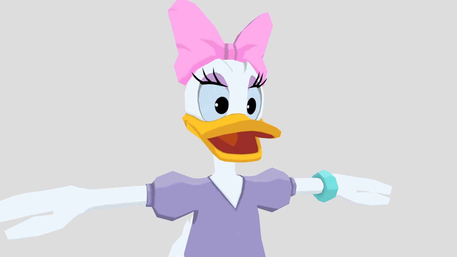 Daisy Duck - Download Free 3D model by ThisIsntAPerson [4b68c80 ...