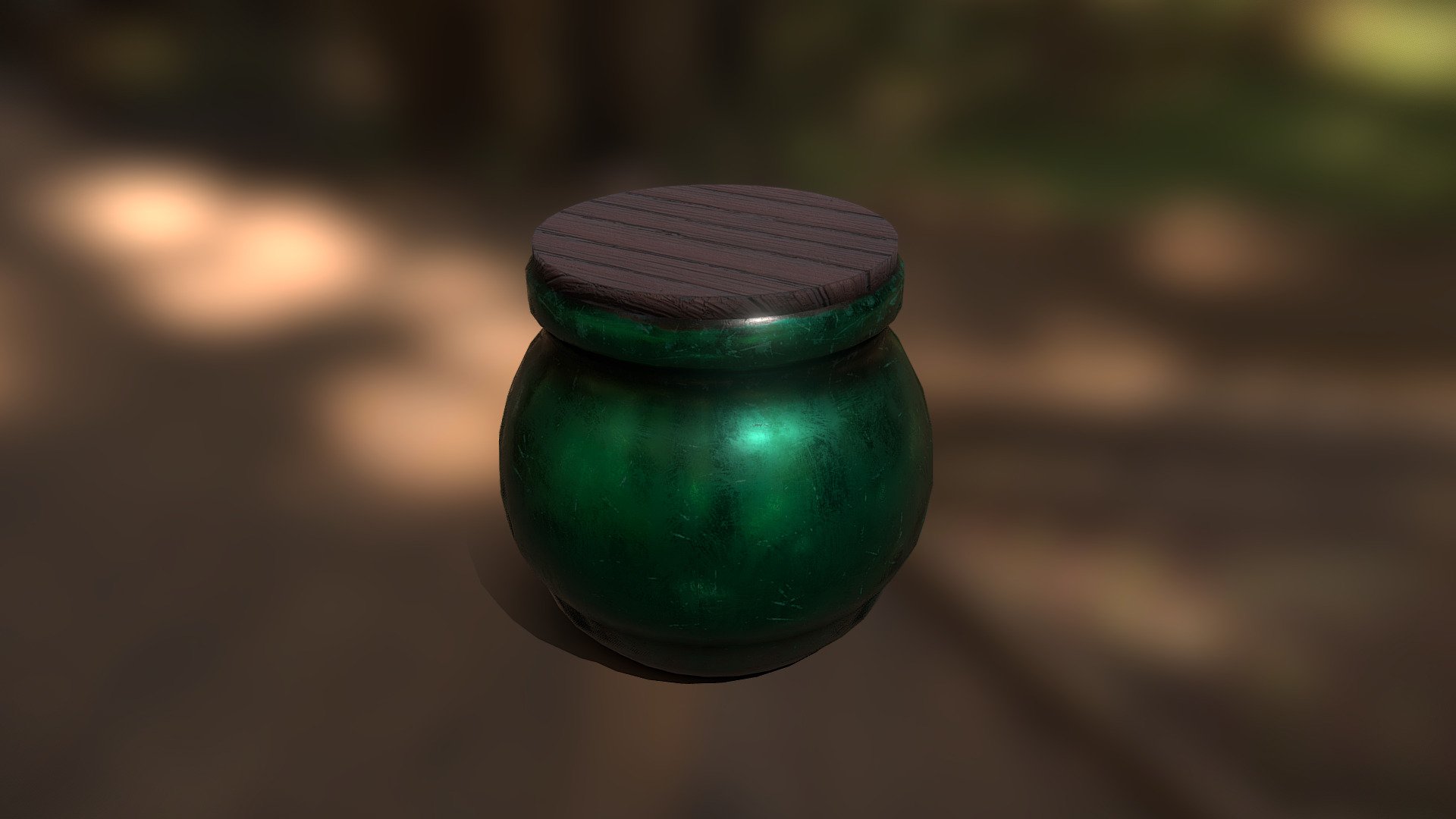 Cyan Pot - Download Free 3D model by marvelmaster [4b692b1] - Sketchfab
