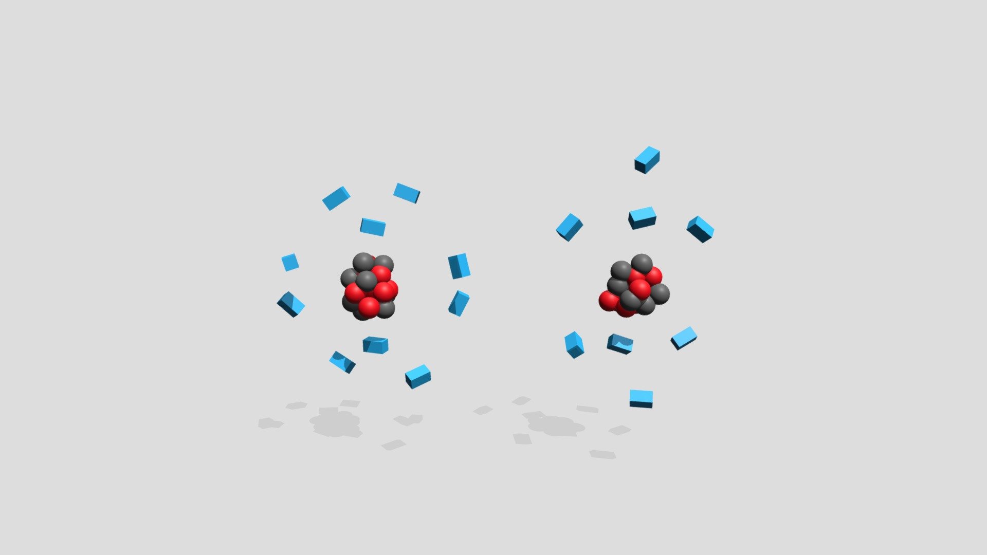 Neon-21 and Oxygen-17 - 3D model by miklein [4b6ada3] - Sketchfab
