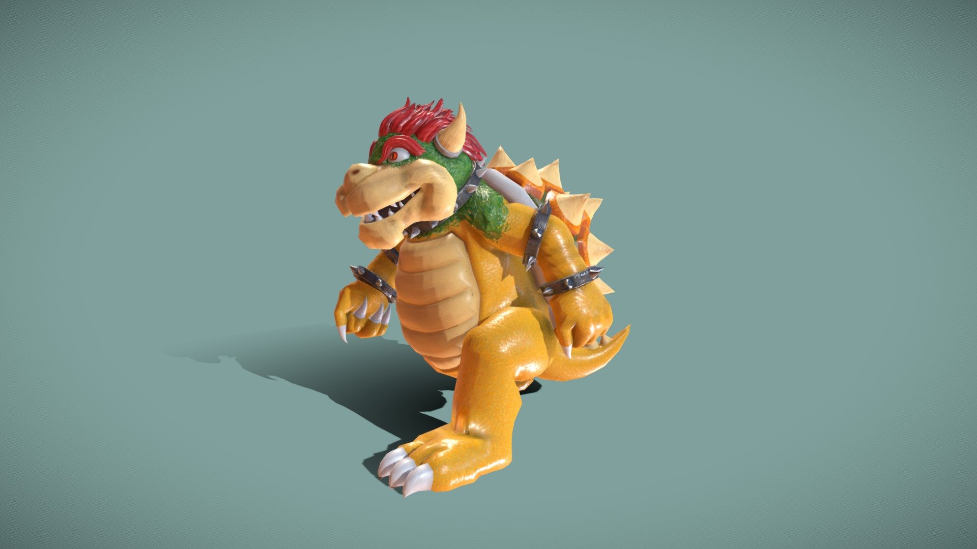 Bowser - Buy Royalty Free 3D model by quetzal16 [4b6b5a4] - Sketchfab Store
