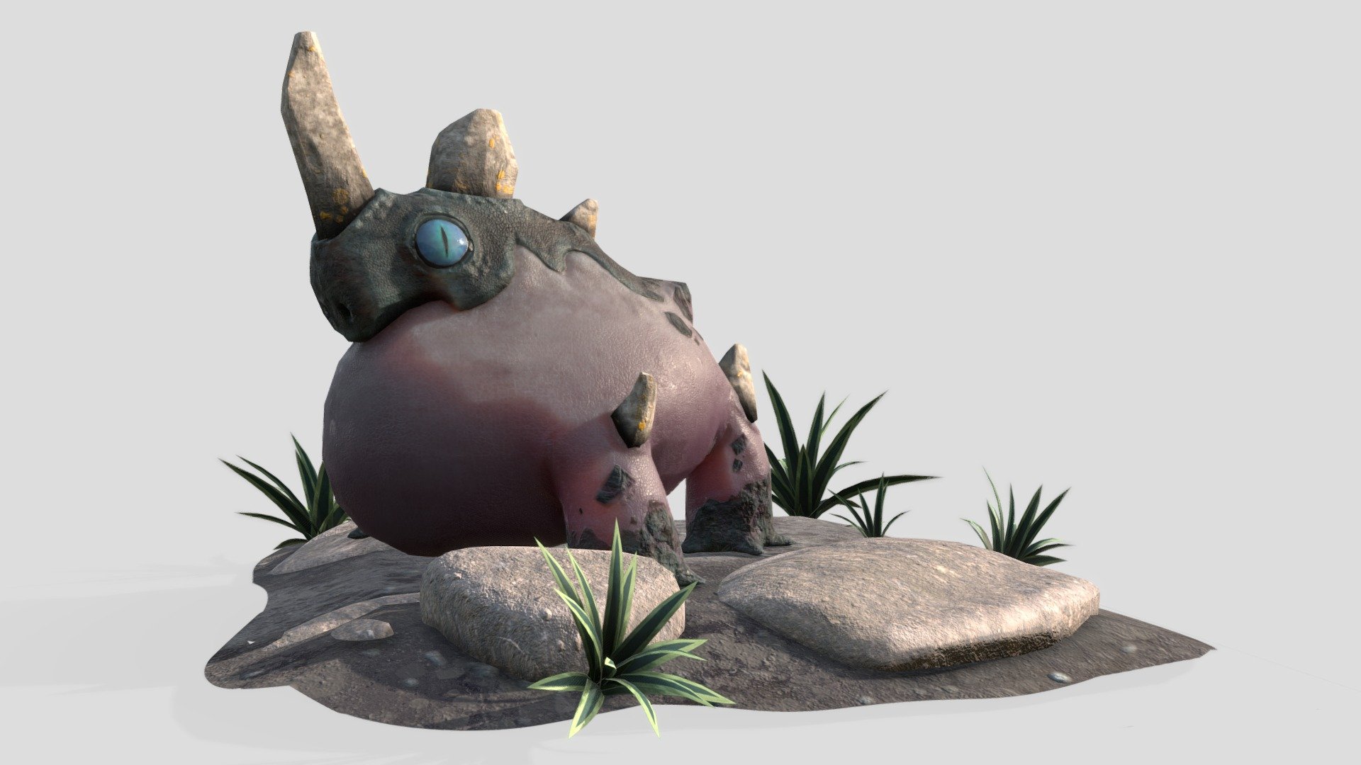 Mountain Critter - Download Free 3D model by Boris tauber (@Boris ...
