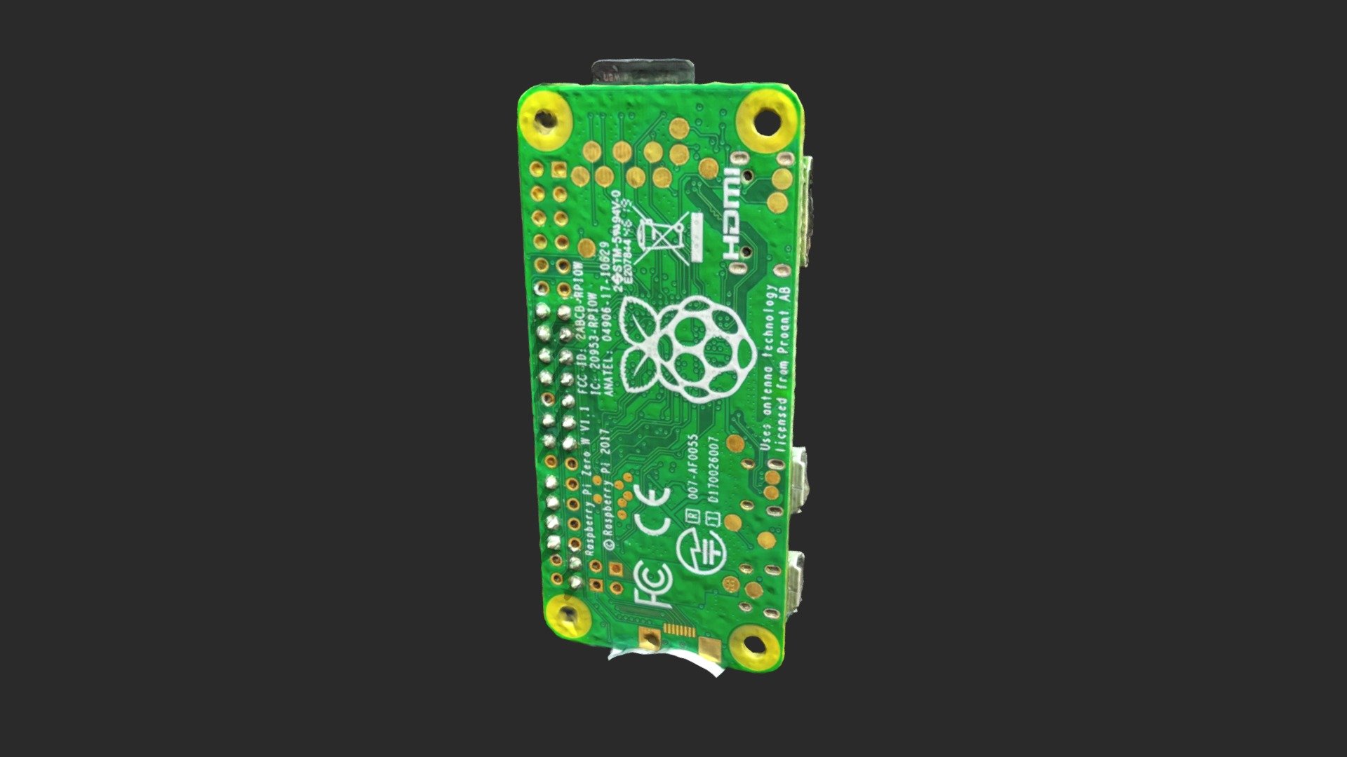 Raapberry Pi Zero W – PhotoCatch - 3D model by kibot914 [4b6c64b ...