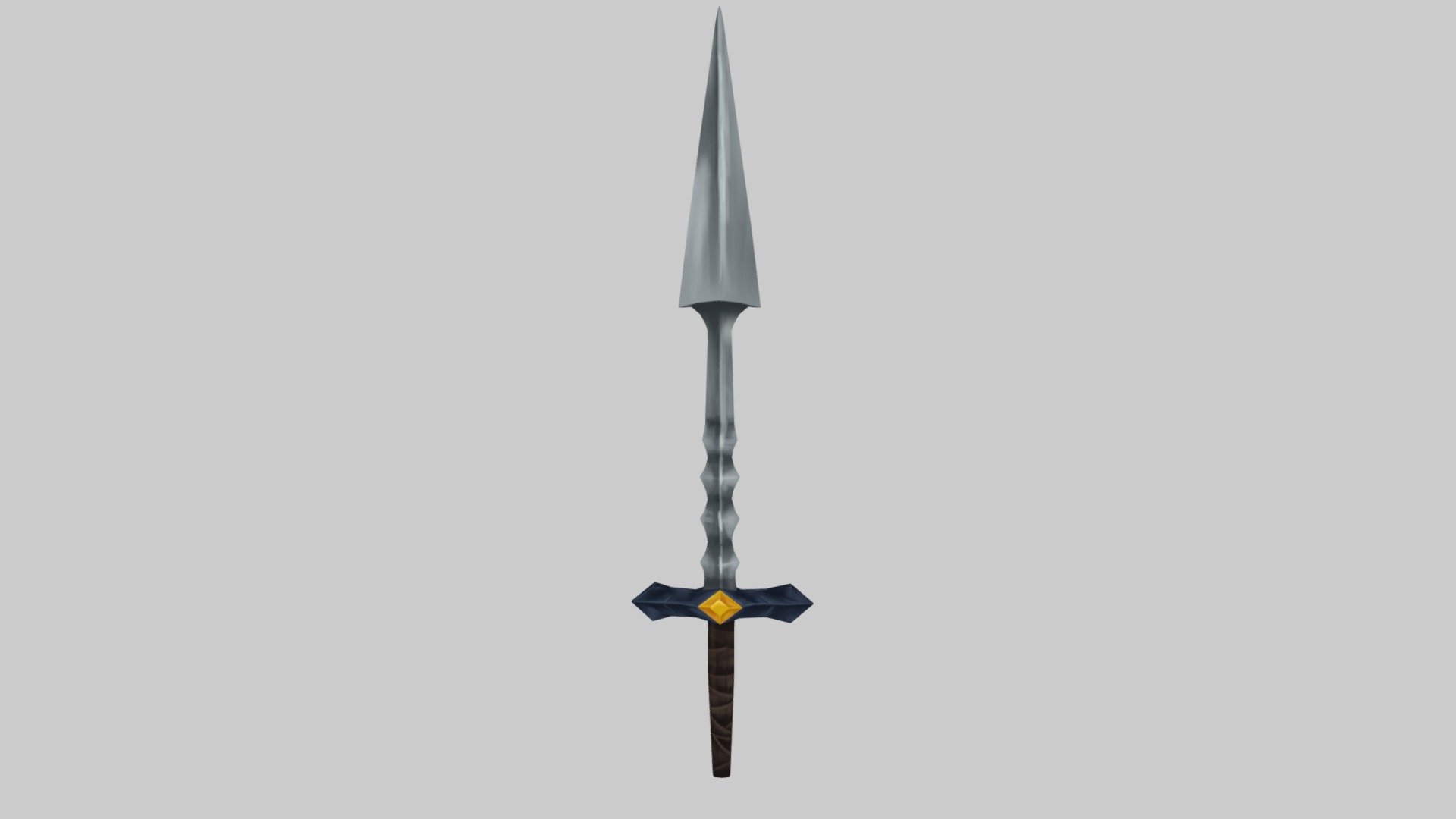 Low Poly Hand Painted Sword Prop - 3D model by Kenii [4b6c74b] - Sketchfab