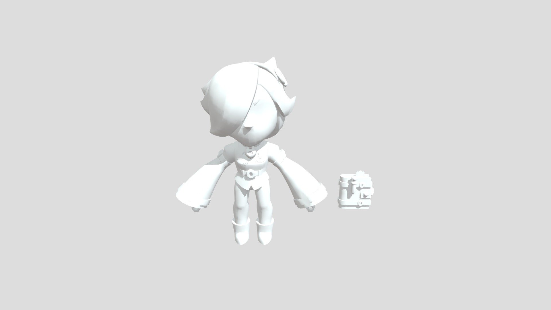 Cute Colette - 3D model by sashu4ka1992 [4b6d205] - Sketchfab