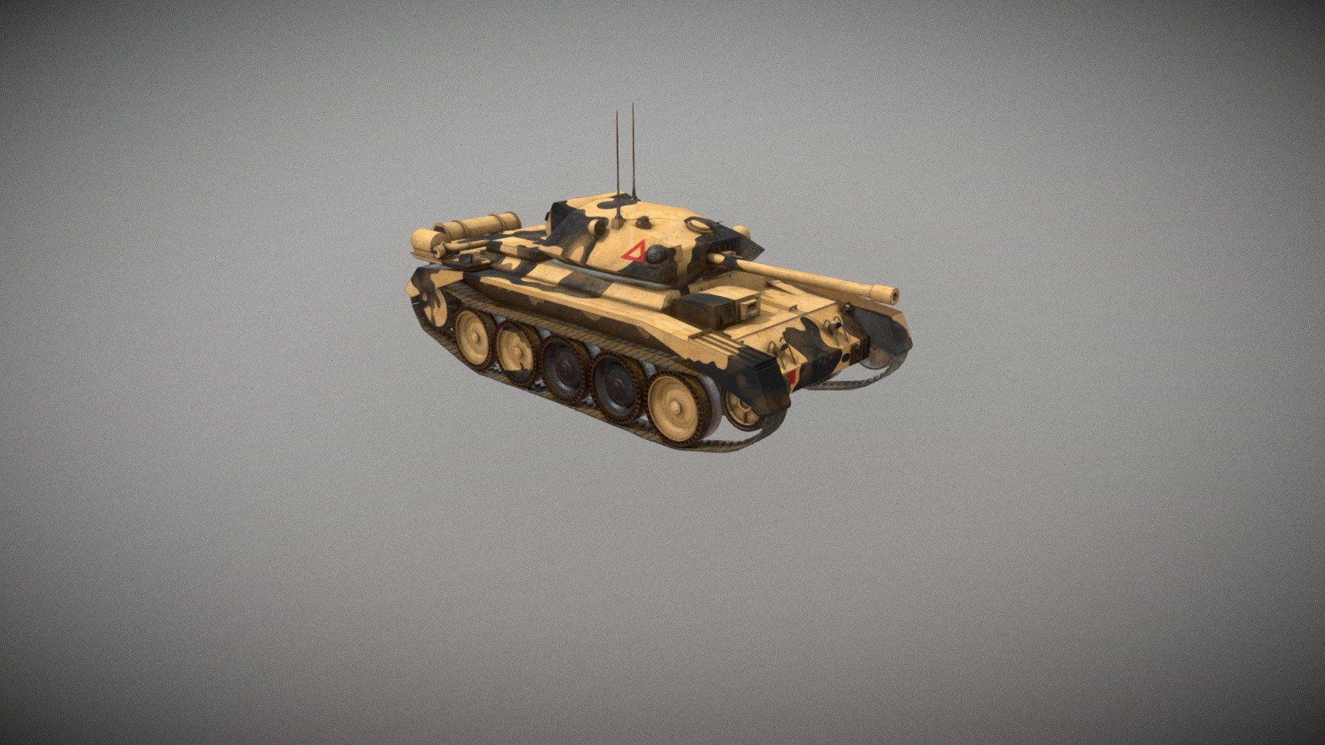 A15 CRUISER TANK MK VI CRUSADER - 3D model by Slimeto [4b6e2e6] - Sketchfab