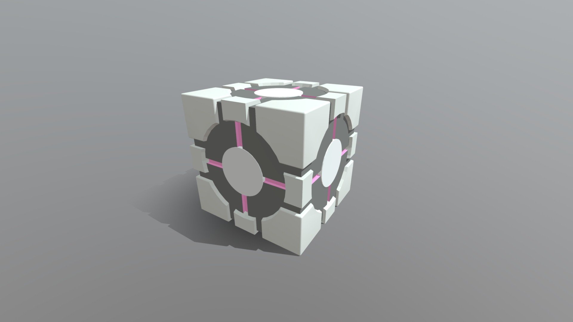Companion Cube Asset - Download Free 3D model by adridev.3d [4b6ebda ...