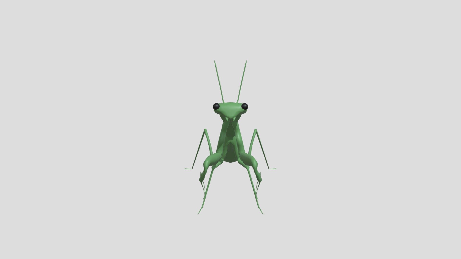 Low Poly Mantis - Download Free 3D model by Akinremi [4b6f037] - Sketchfab