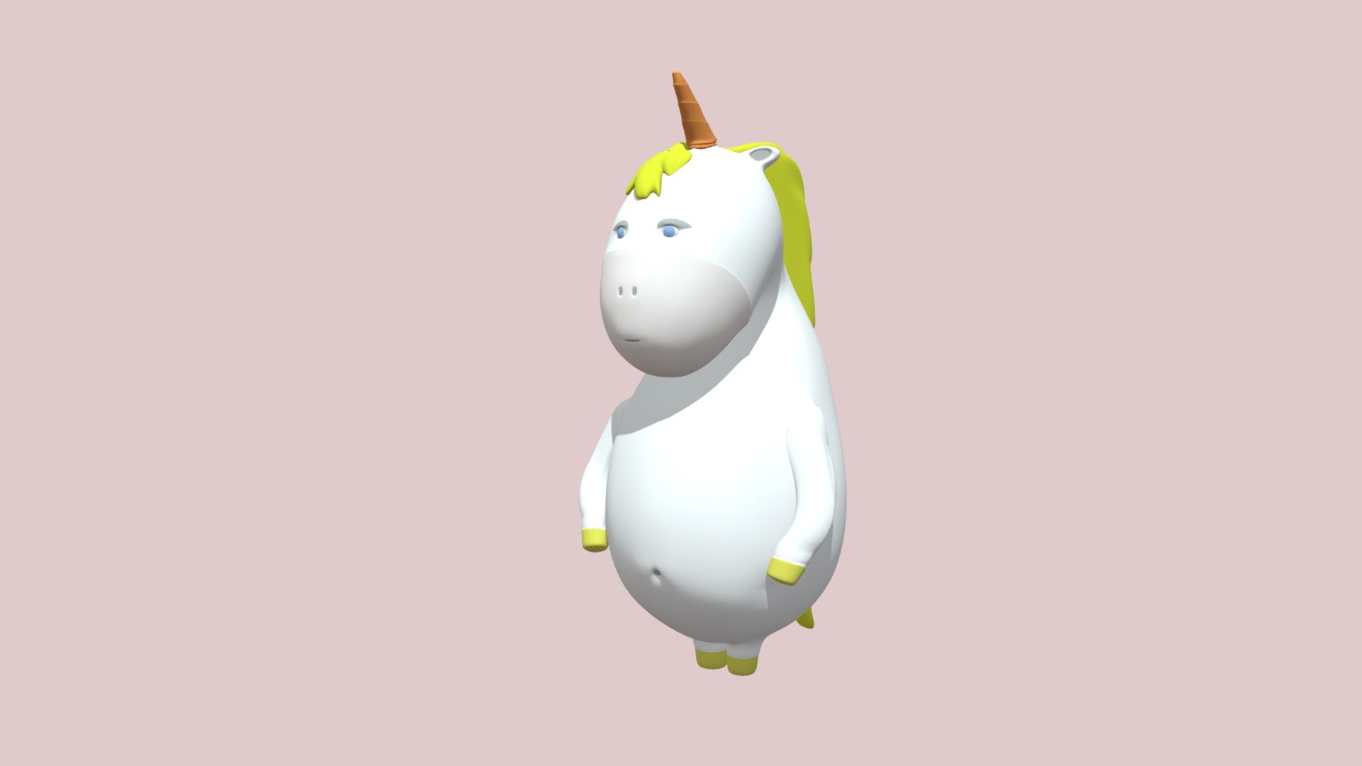 Gaston La Licorne - 3D model by Nocs [4b6fe17] - Sketchfab