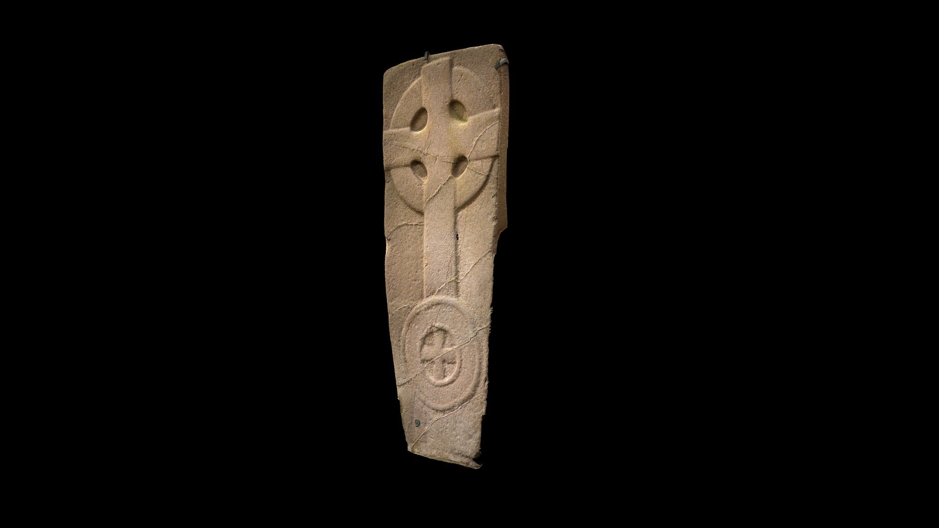Maughold Cross Slab (Manx Cross 91) - 3D model by manxnationalheritage ...