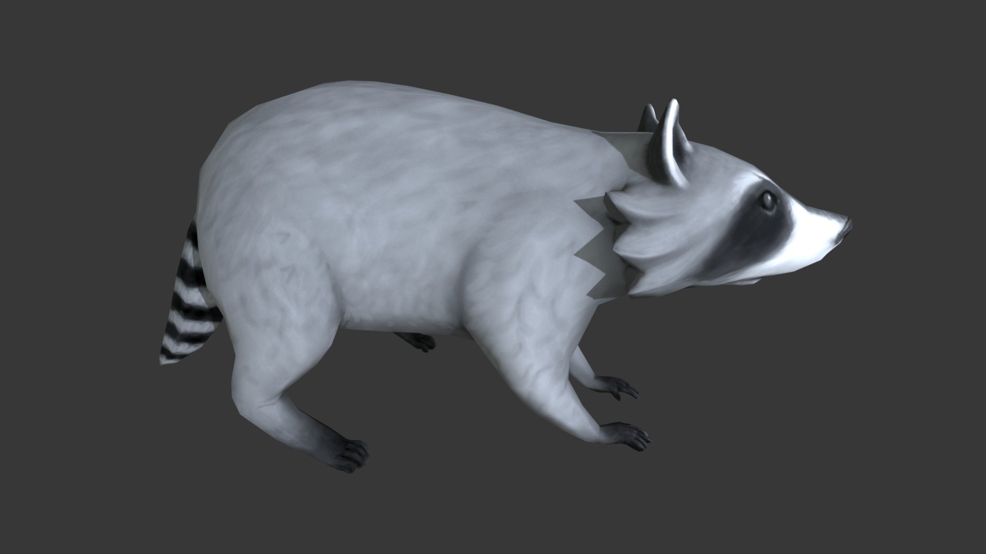 Trash Panda - 3D model by Polynudj [4b7078a] - Sketchfab