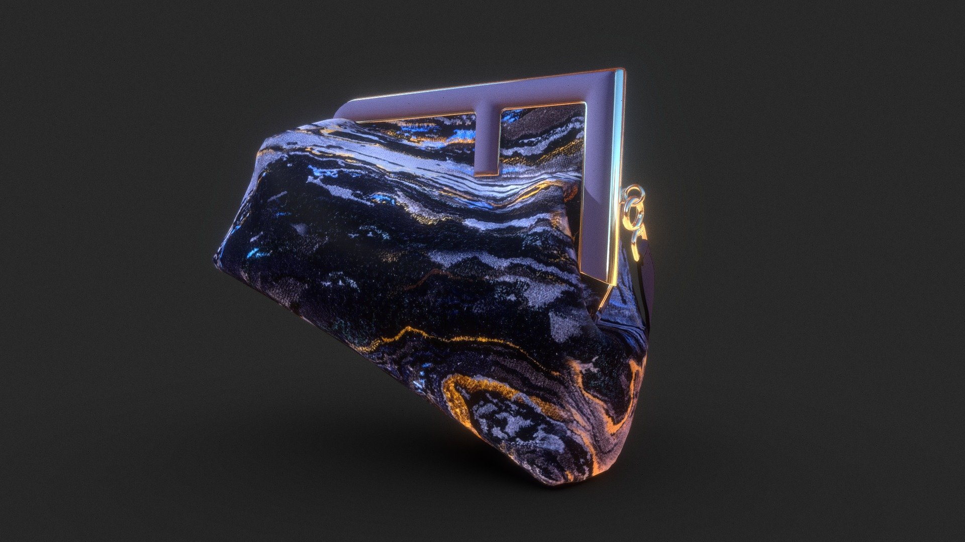 FENDI_FIRST_BLUE - 3D model by GenARation [4b713d4] - Sketchfab