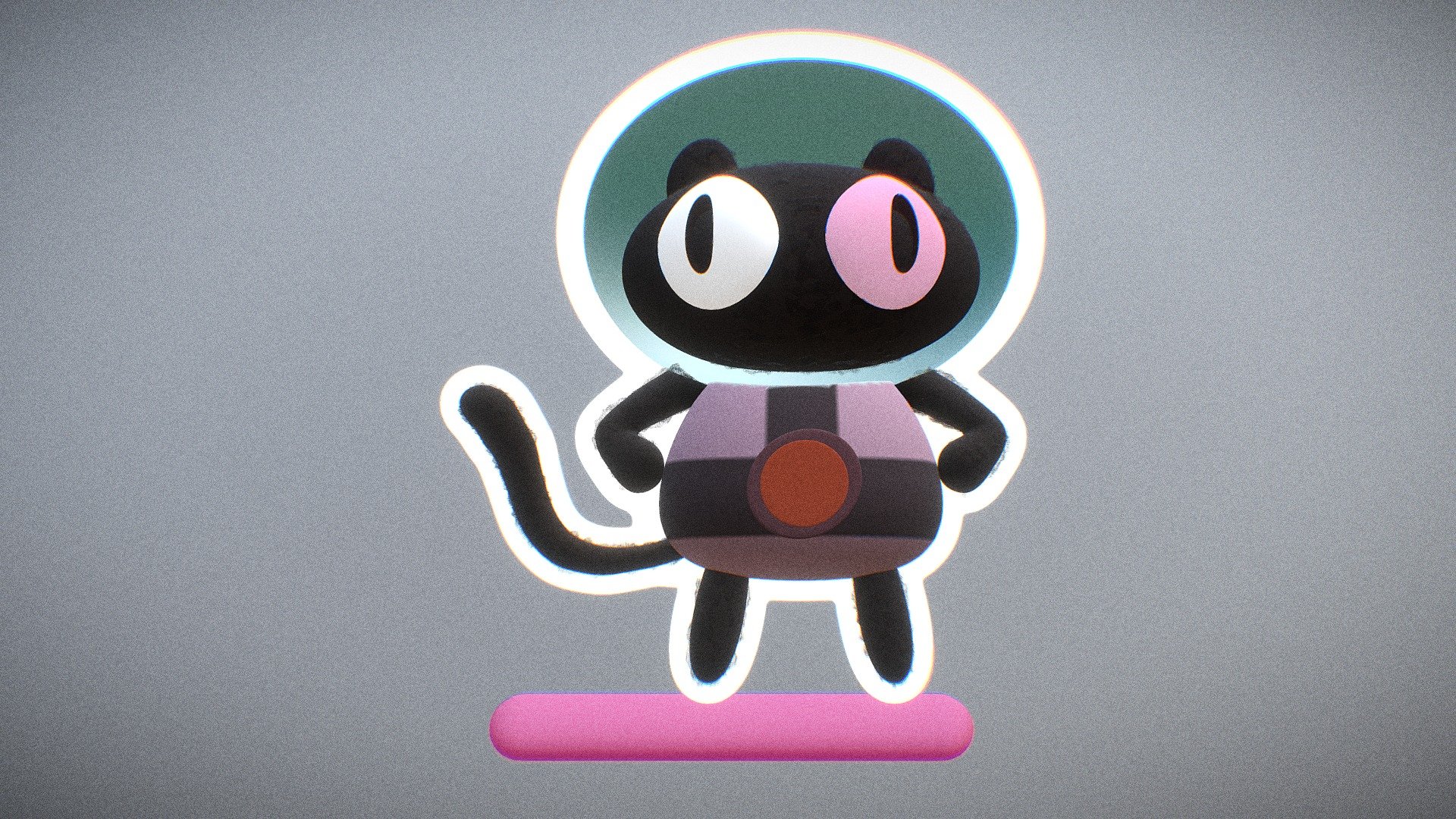SculptJanuary18 day 27: Fluffy - 3D model by Jules Camille Huvig ...
