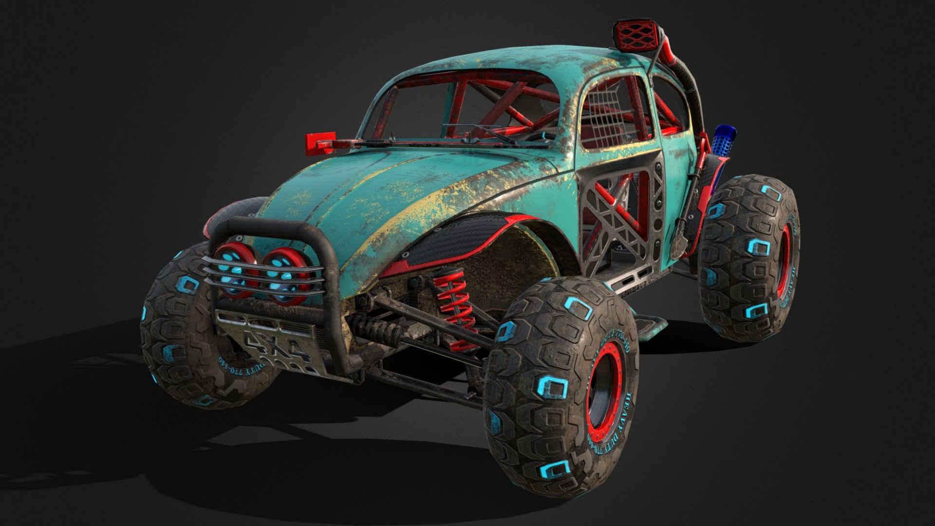 Buggy - 3D model by dimal965 [4b73009] - Sketchfab