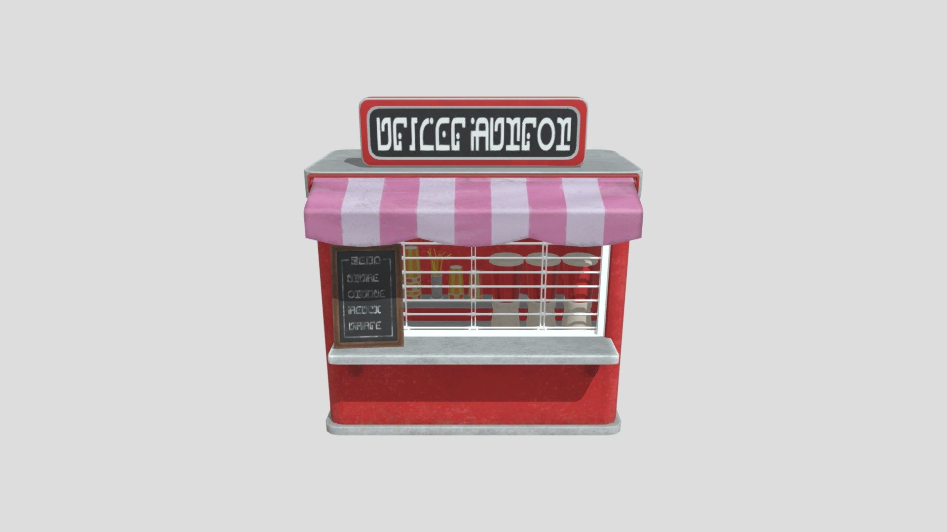 Alivel food stand - Download Free 3D model by naviogutierrezdavid ...