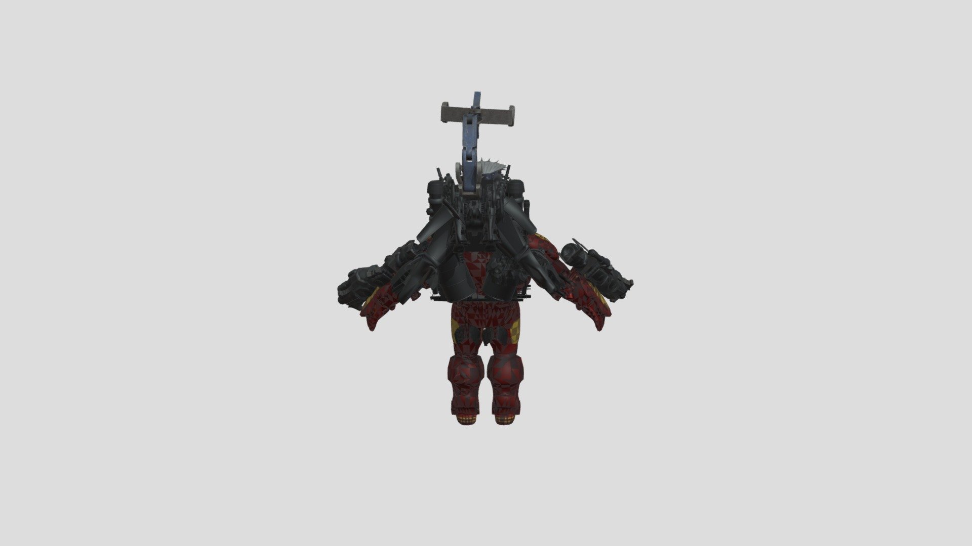 G-LENYA, ORIGINAL MODEL, SKIBIDI TOILET - 3D model by MaxRusTuber ...