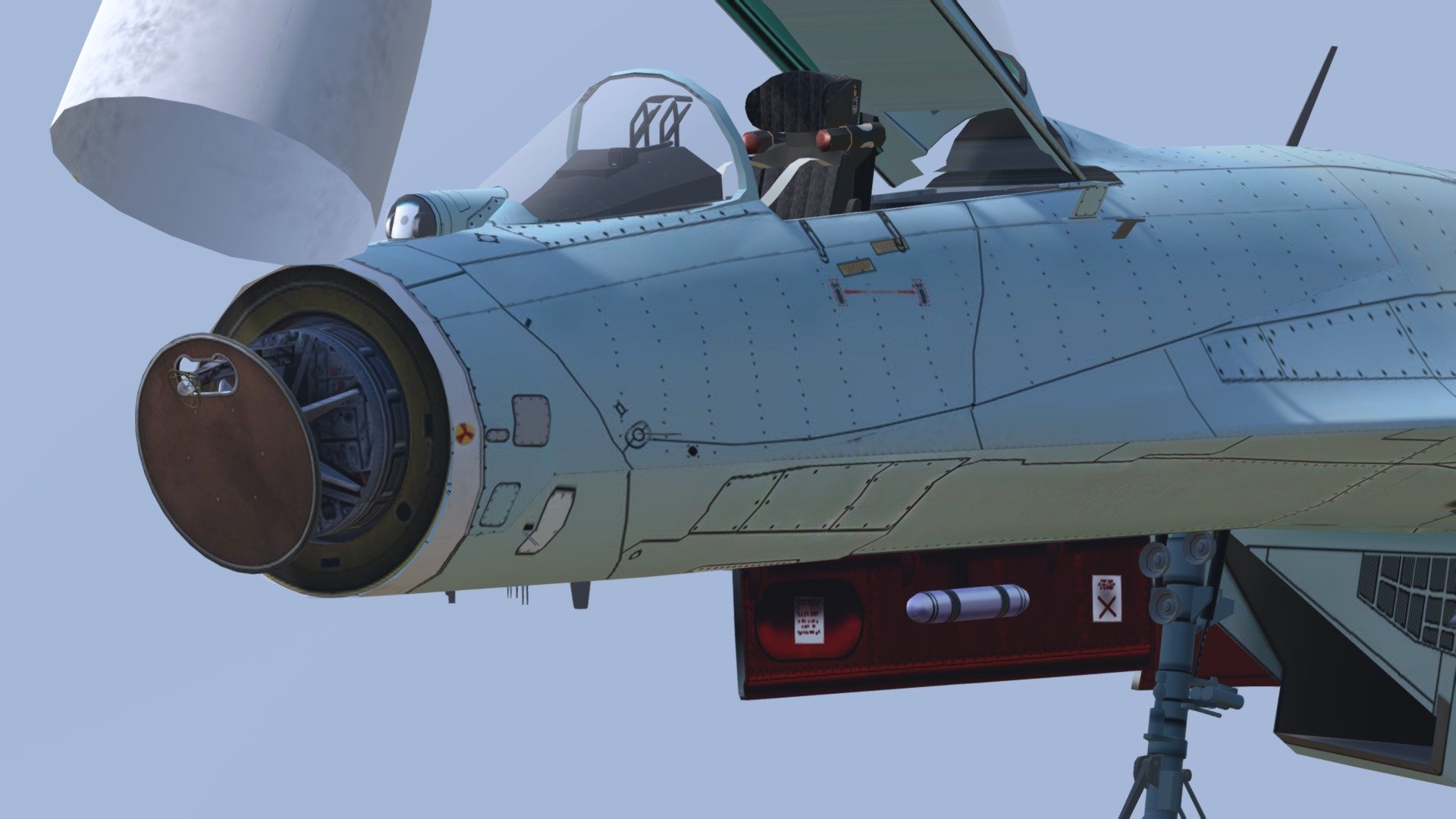 Sukhoi Su-27P Flanker-B - Download Free 3D model by Rhine_Lab_Muelsyse [4b73e72] - Sketchfab