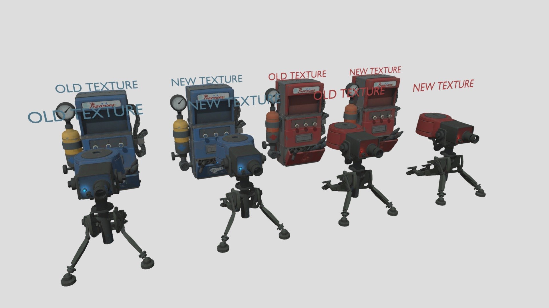 Sentry Gun And Dispenser Fix Textures - 3D model by MR.FRIEND [4b74130 ...