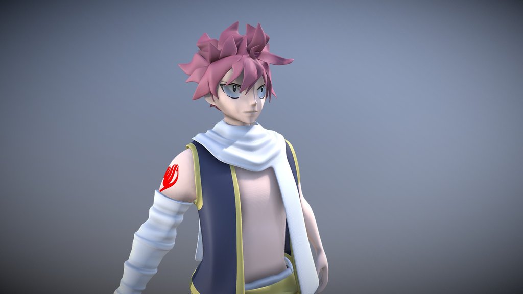natsu - A 3D model collection by AndrewC8805 - Sketchfab
