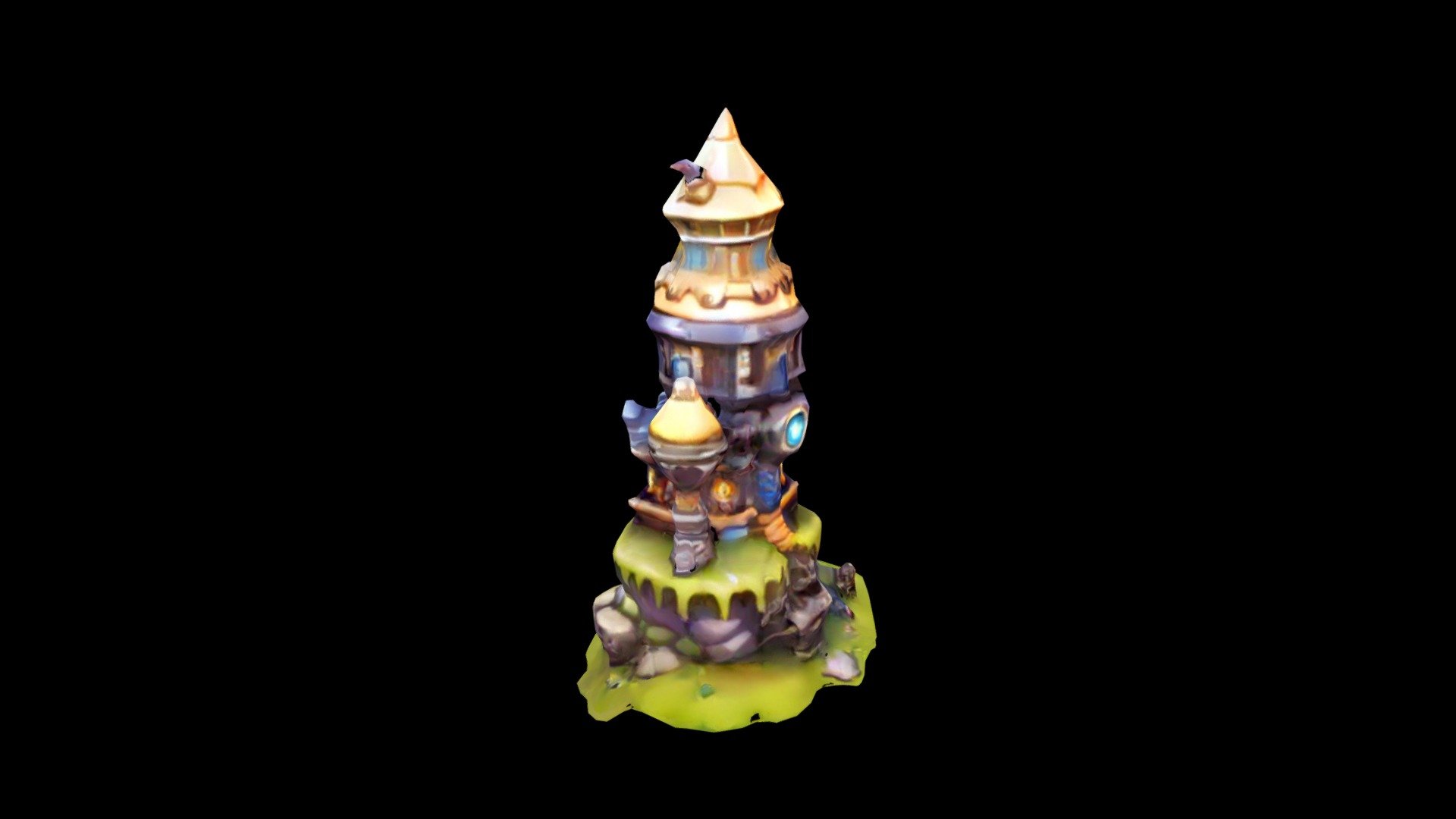 Tower Fall RTS building 1148770c-97a5-417b-b3b8- - Download Free 3D ...