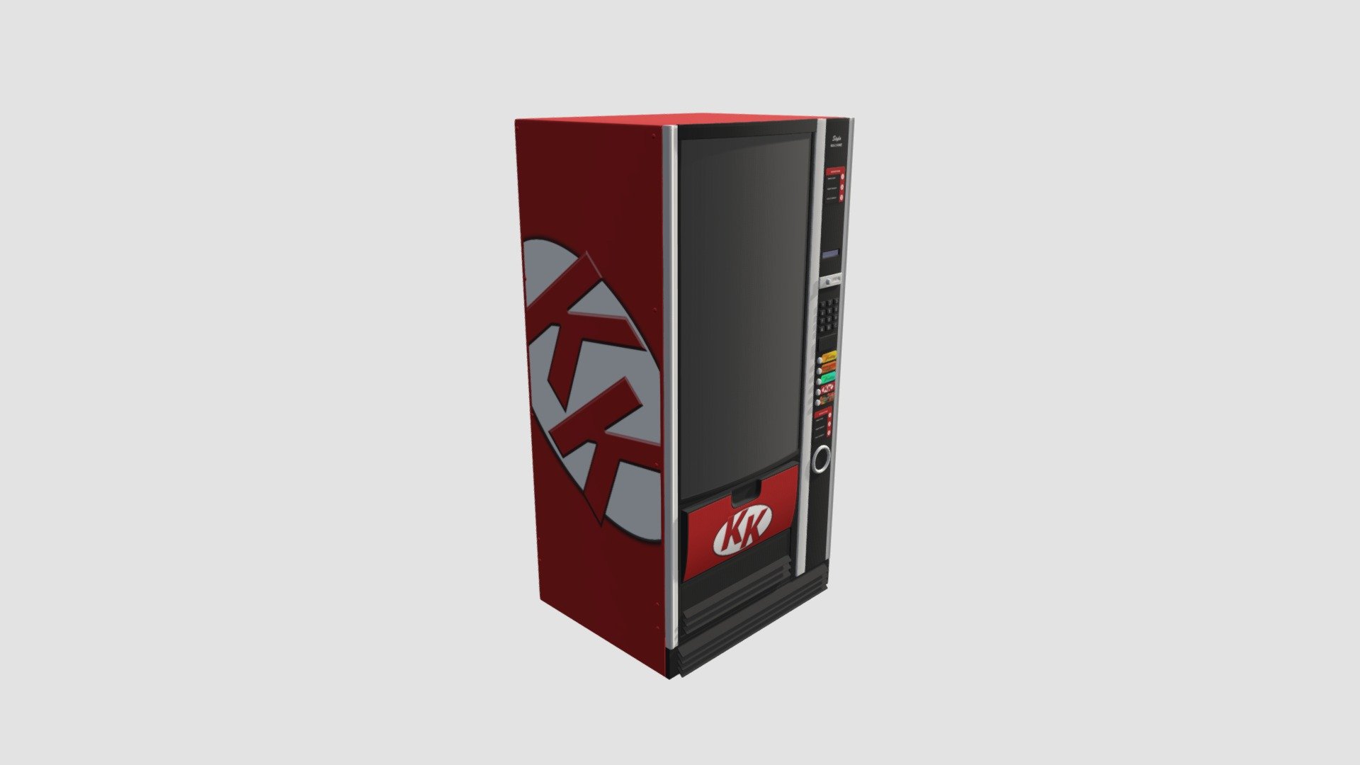 snack vending machine - Buy Royalty Free 3D model by Evermotion ...