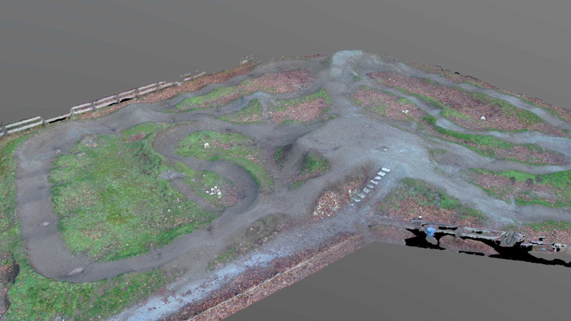 Whatcom Falls Pump Track - 3D model by Androidoclese [4b76b41] - Sketchfab