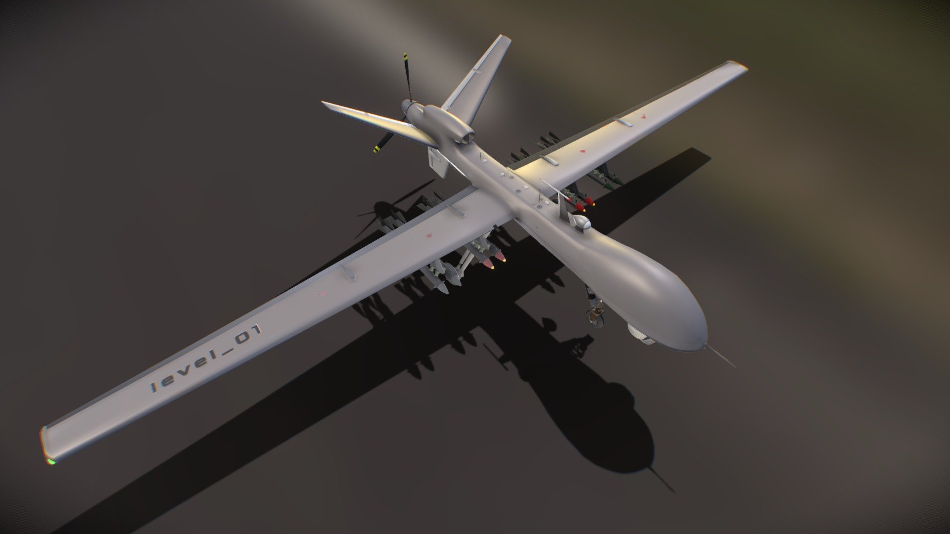 MQ-9_REAPER - 3D model by space88engineer [4b77535] - Sketchfab