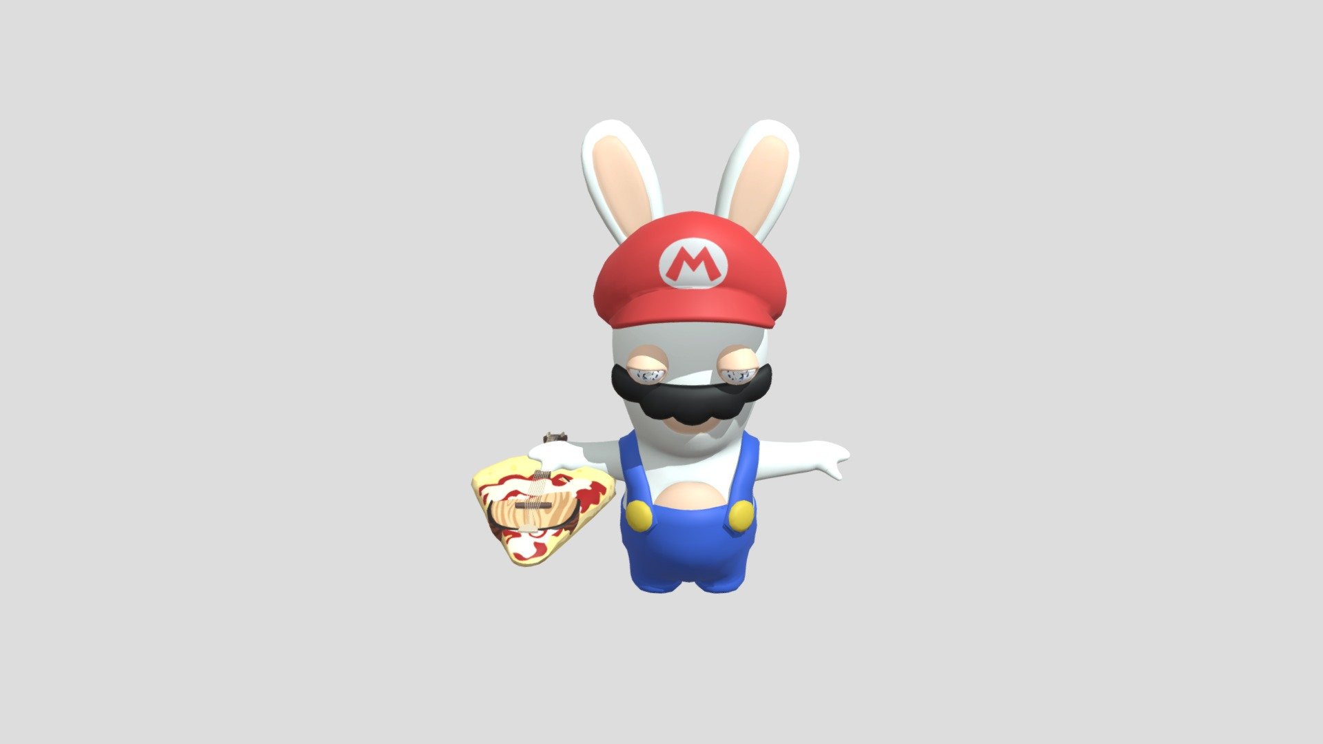 Mario Coelho Rabbids - Download Free 3D model by Juliocesar Team 4 ...