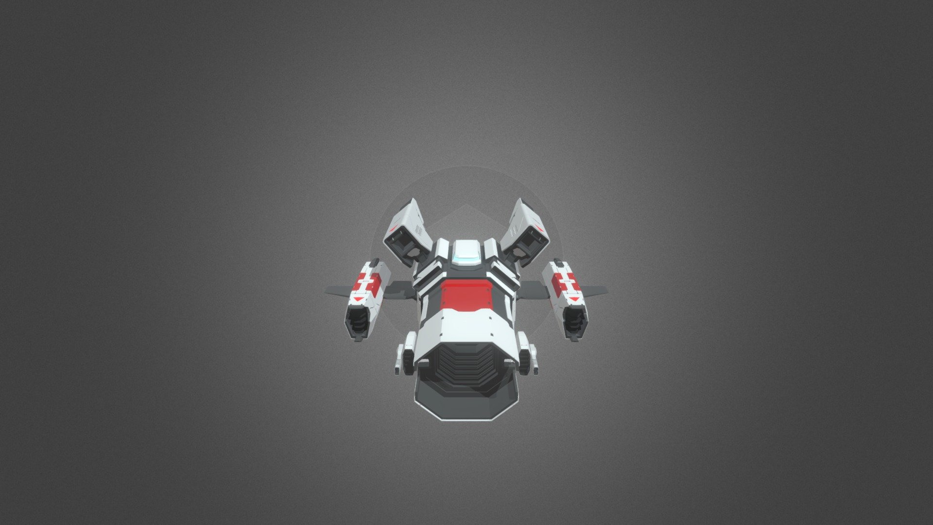 Spaceship Buster - 3D model by lanvalond [4b786b6] - Sketchfab