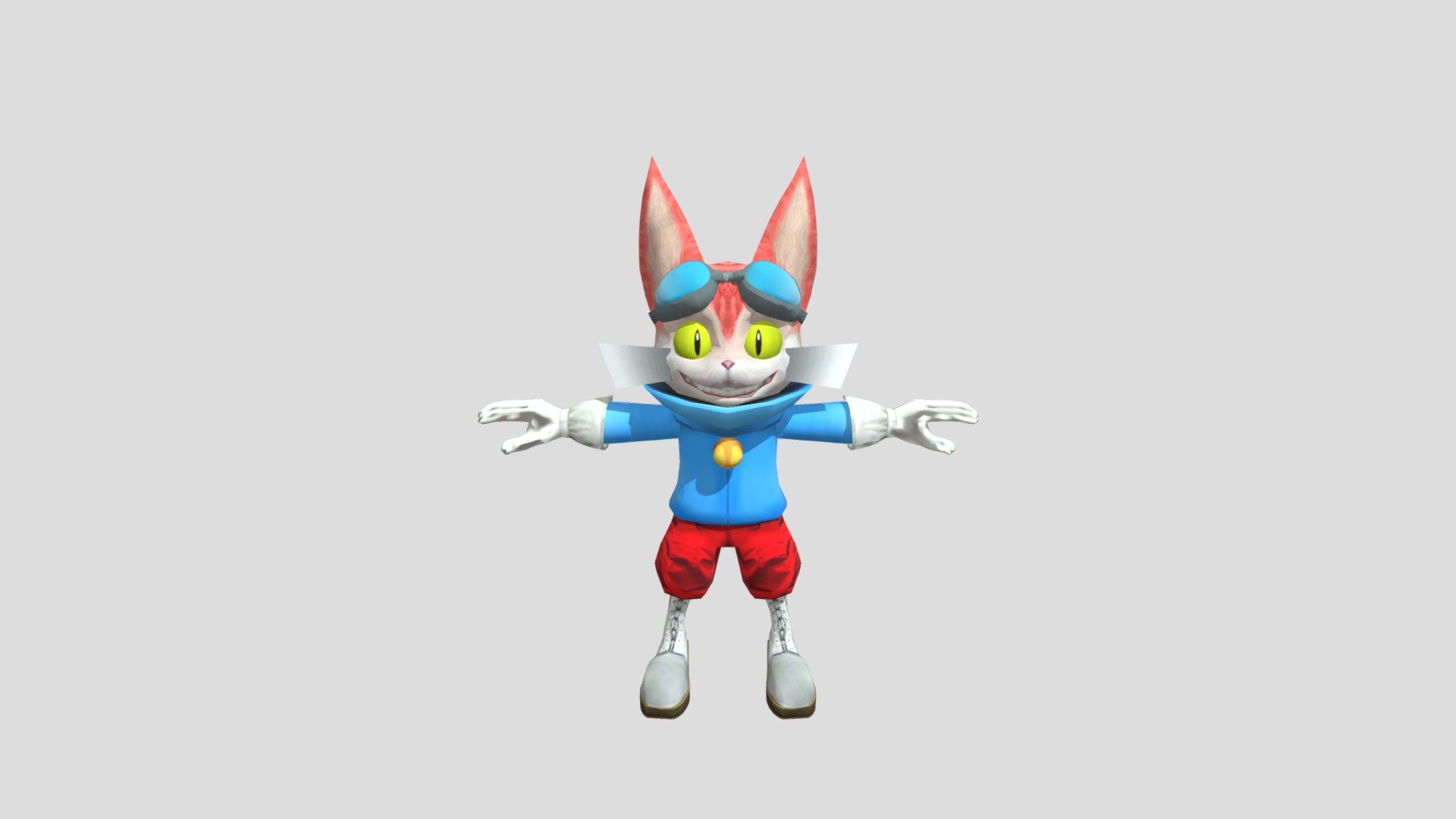 Blinx The Cat - Download Free 3D model by deebzeebweebgleebmeebcheeb ...