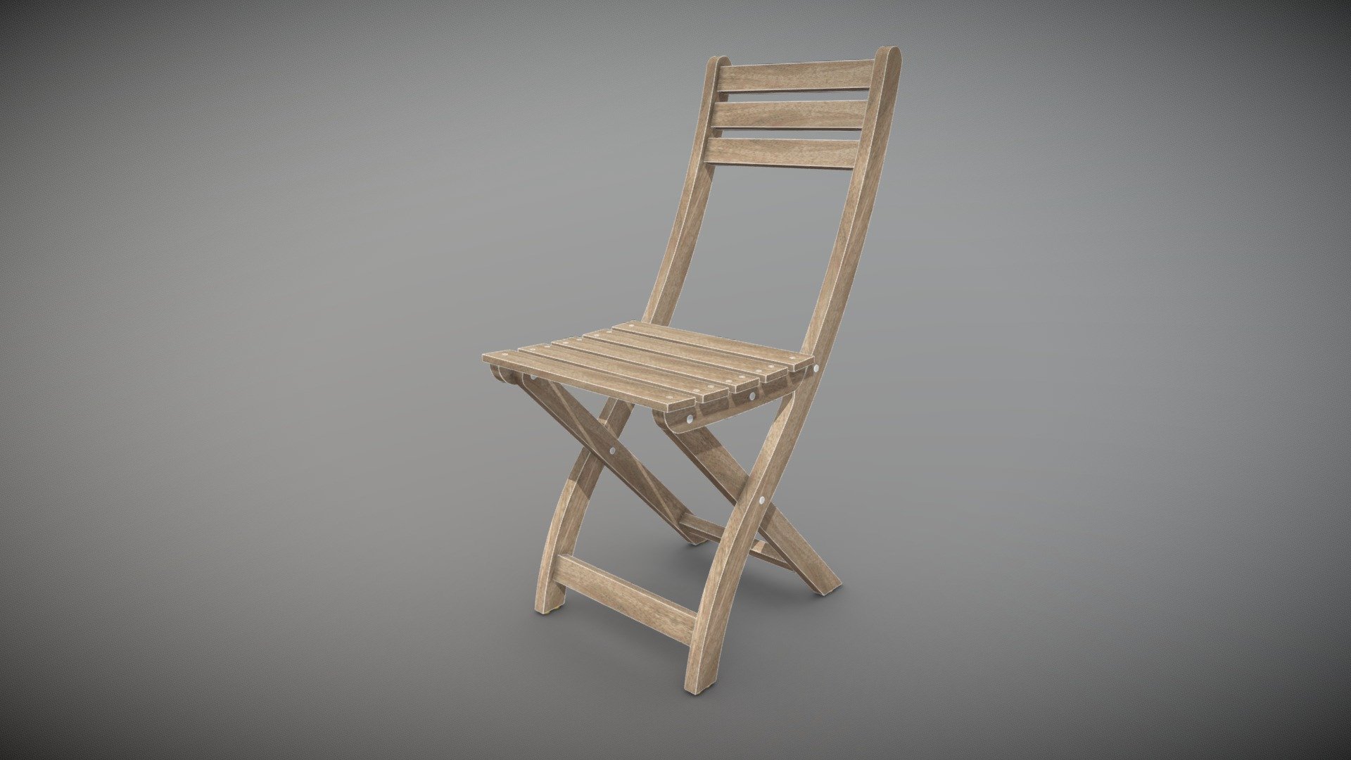 Chair outdoor foldable IKEA ASKHOLMEN - 3D model by Seryoga-Ya [4b79835 ...