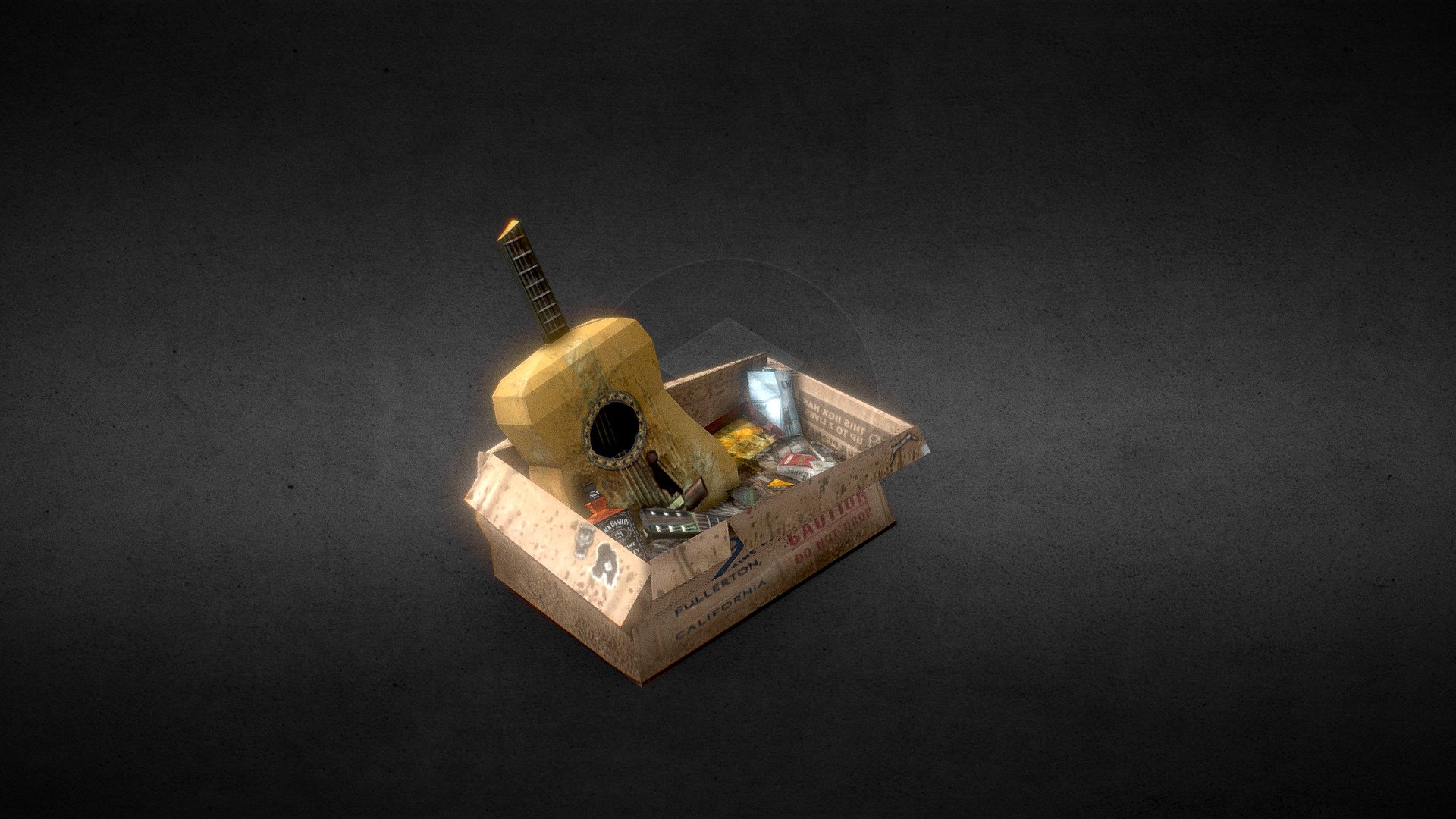 trashbox - 3D model by m011yyyx [4b7a990] - Sketchfab