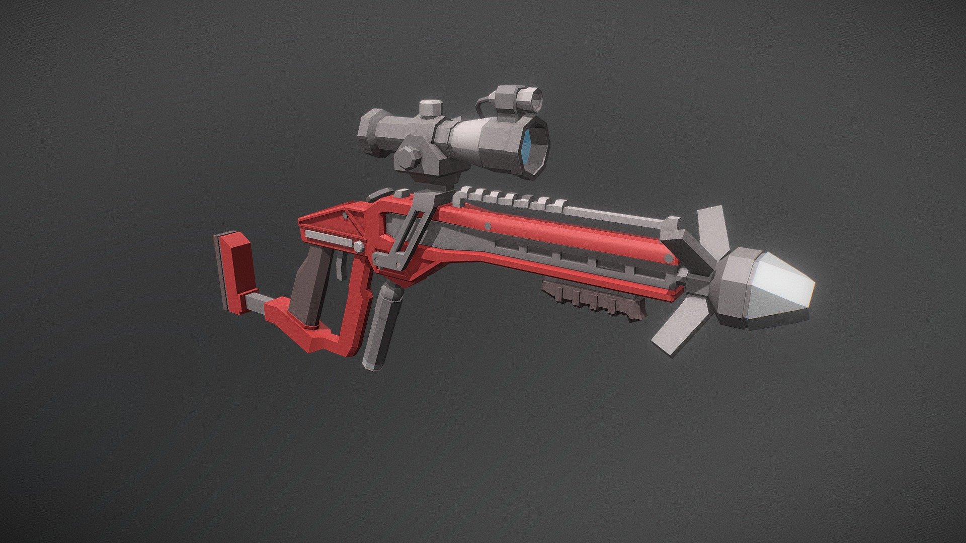 Rocket Sniper - 3D model by OttoMJ [4b7b147] - Sketchfab