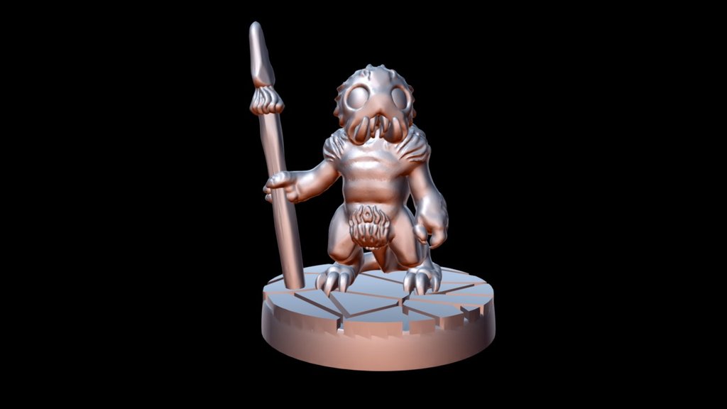 Zoog Warrior - 3D model by dutchmogul [4b7c44c] - Sketchfab