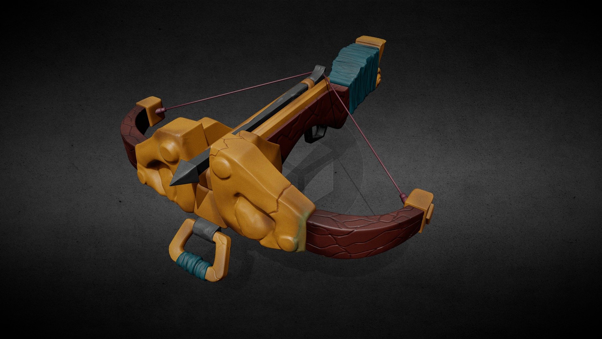 Crossbow - 3D model by Rafael Morais (@rafaelspace) [4b7cd40] - Sketchfab