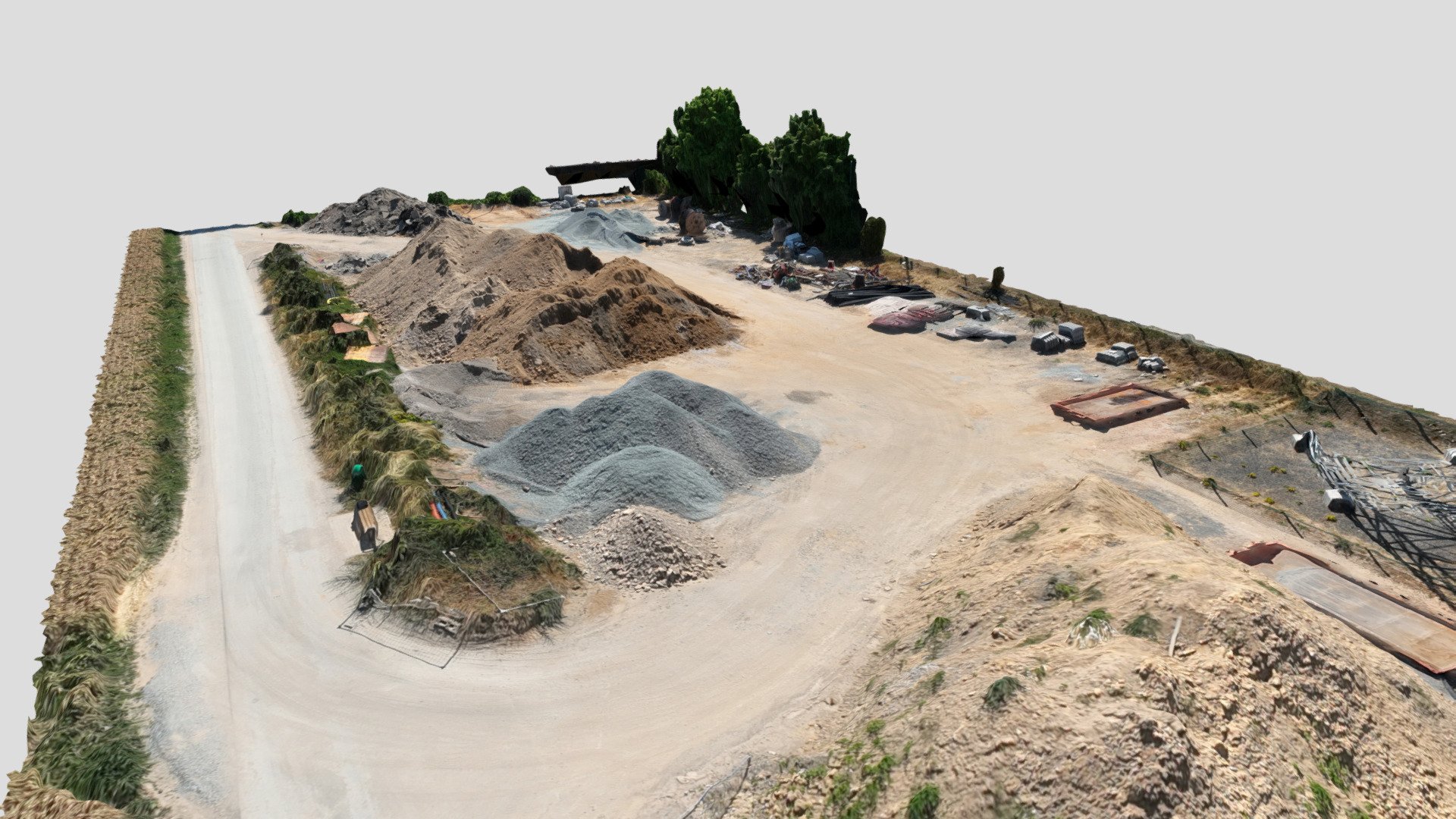 Stockpile - 3D model by Aer Capture (@AerCapture) [4b7cd67] - Sketchfab